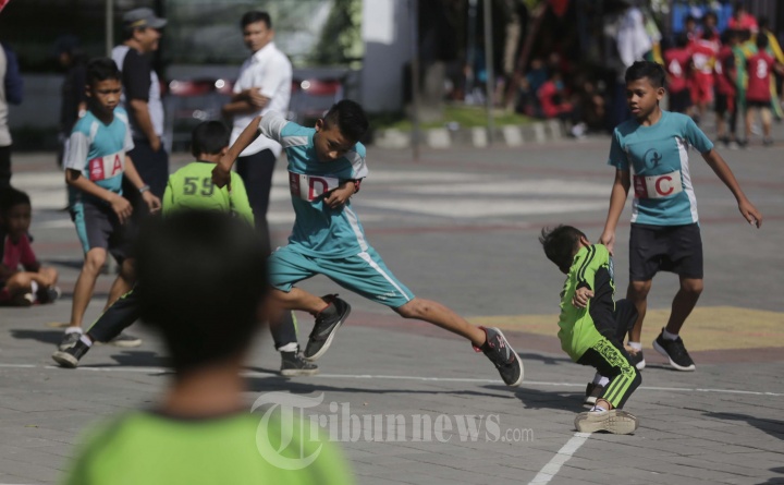 Lomba Permainan Tradisonal Gobak Sodor, Foto 6 #1747738 - TribunNews.com