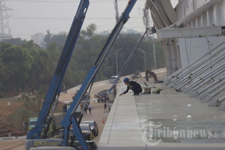 Melihat Progres Pembangunan Stasiun KCJB Halim , Foto 4 #1975073 ...
