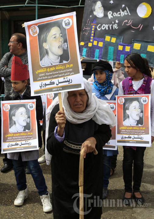Mengenang Rachel Corrie Aktivis AS yang Dibuldoser Israel 2003, Foto 2 ...