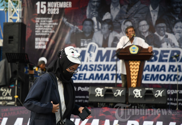 Mimbar Bebas Selamatkan Demokrasi, Foto 6 #1983538 - TribunNews.com
