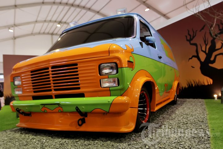 Mobil Scooby Doo di IIMS 2016, Foto 1 #1648100 - TribunNews.com