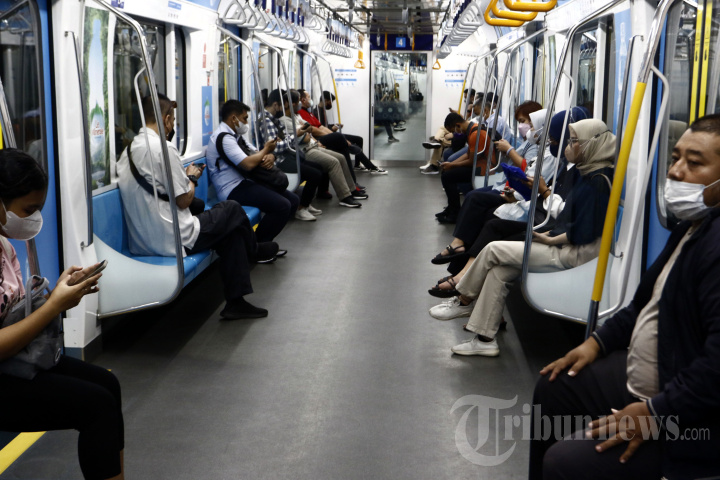 MRT Jakarta sebagai Objek Vital Transportasi Perkeretaapian, Foto 2 #1959113 - TribunNews.com