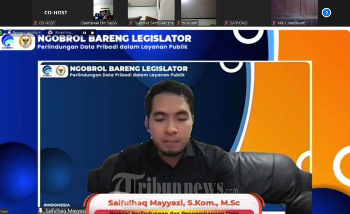 Ngobrol Bareng Legislator, Perlindungan Data Pribadi Dalam Layanan ... Ngobrol Bareng Legislator, Perlindungan Data Pribadi Dalam Layanan ...