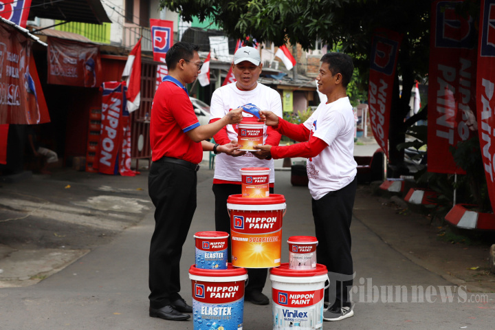 Nippon Paint Gelar Pengecatan Gapura Merah Putih 2022, Foto 3 #1935265 ...