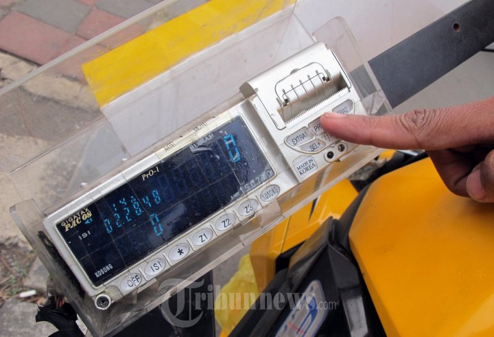 Ojek Taksi Jeger Dengan Argometer, Foto 5 #1624302 - TribunNews.com
