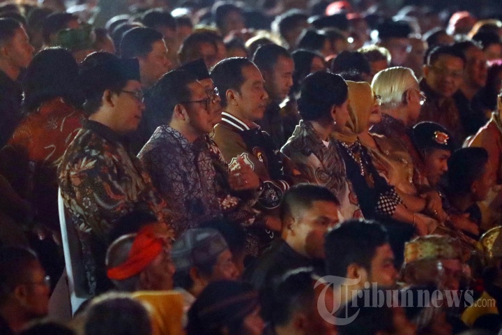 Pagelaran Wayang Kulit di Istana Merdeka, Foto 8 #1807708 - TribunNews.com