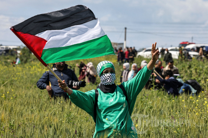 Palestina Peringati 47 Tahun Land Day, Foto 6 #1962085 - TribunNews.com