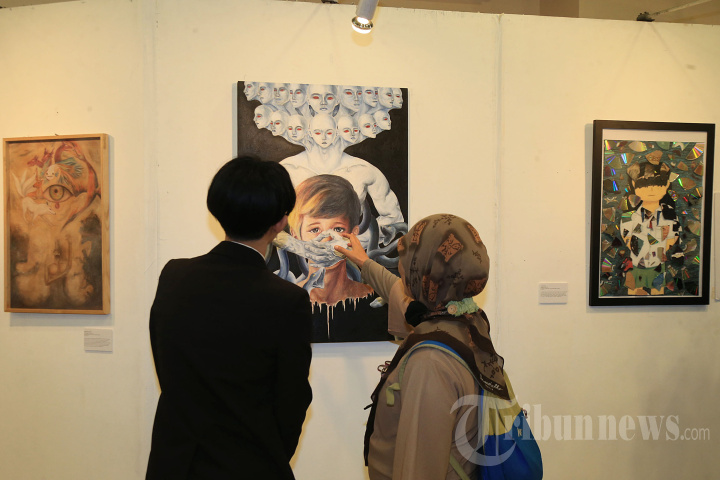 Pameran Seni Visual Karya Siswa Sampoerna Academy, Foto 4 #1961918 - TribunNews.com