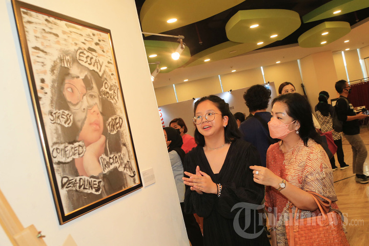 Pameran Seni Visual Karya Siswa Sampoerna Academy, Foto 5 #1961919 - TribunNews.com