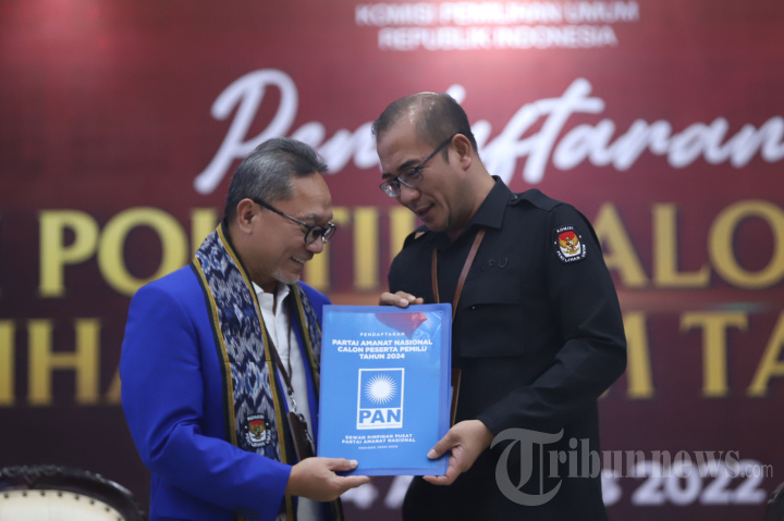 PAN Mendaftar Pemilu 2024, Foto 4 #1933820 - TribunNews.com