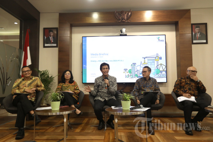 Paparan Kinerja 2023 dan Rencana 2024 PT SMI, Foto 1 #1993303 - TribunNews.com