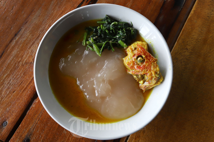 Papeda dan Kuah Kuning Makanan Khas Papua, Foto 1 #1895351 - TribunNews.com