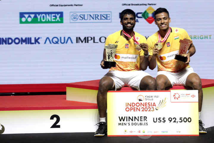 Pasangan India Juara Ganda Putra Indonesia Open 2023, Foto 9 #1969178 ...