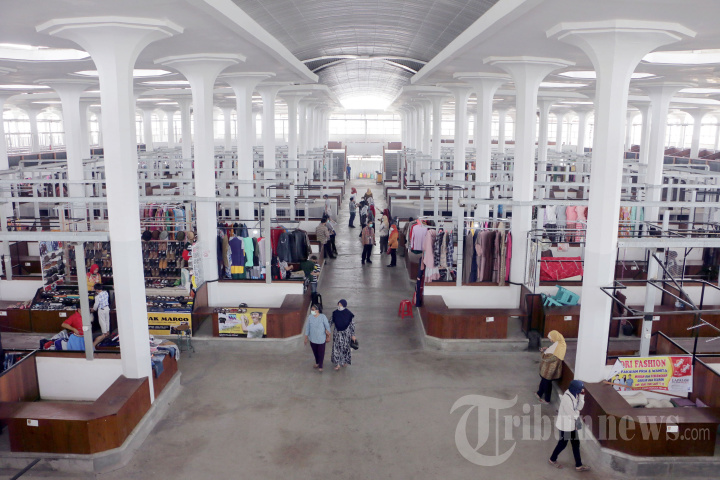 Pasar Johar Semarang Mulai Ramai Pembeli, Foto 4 #1901429 - TribunNews.com