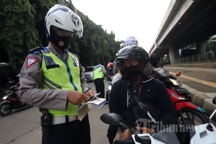 Pelaksanaan Operasi Zebra 2020 di Jakarta, Foto 2 #1862969 - TribunNews.com