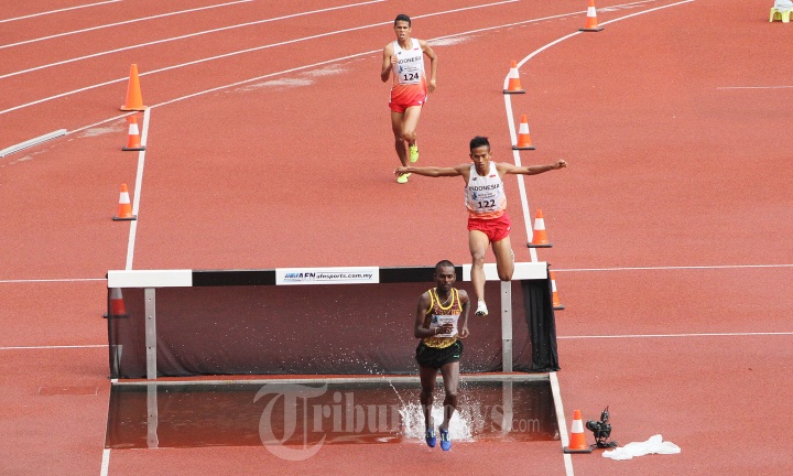 Pelari Halang Rintang 3000 Meter Pada Test Event, Foto 2 #1738785 ...