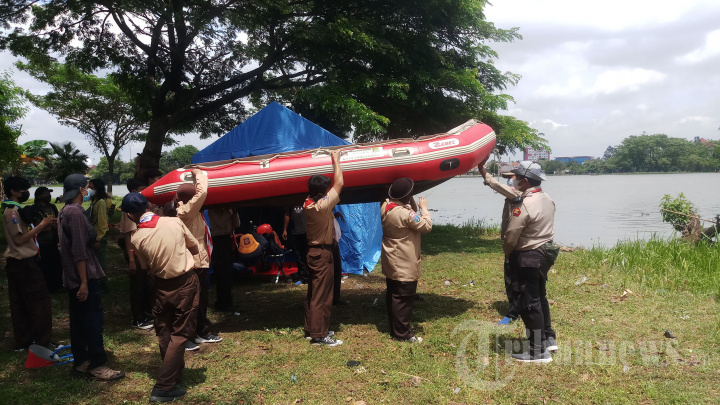 Pramuka Saka Bina Sosial Kota Tangerang Ikuti Pelatihan Tanggap Bencana, Foto 6 #1903196 ...