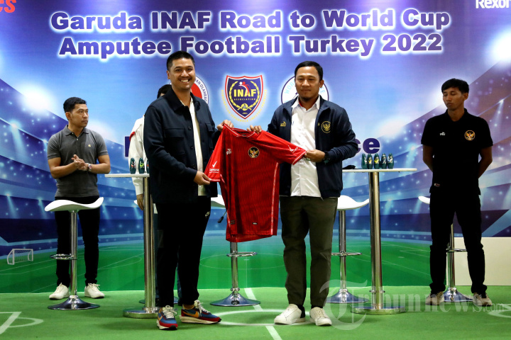 Pelepasan Tim Garuda INAF Menuju Piala Dunia Sepak Bola Amputasi, Foto ...