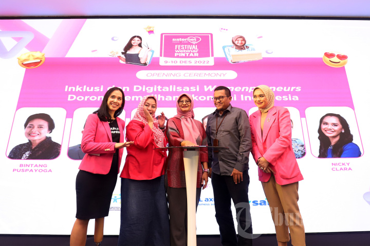 Peluncuran Sisternet Festival Webinar Pintar 2022, Foto 3 #1949668 - TribunNews.com