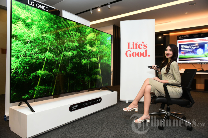 Peluncuran TV Premium Terbaru LG 98QNED89, Foto 3 #1998602 - TribunNews.com