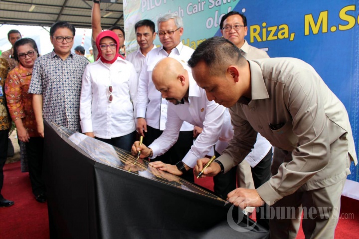 Pembangkit Listrik Tenaga Biogas Sawit, Foto 2 #1790036 - TribunNews.com