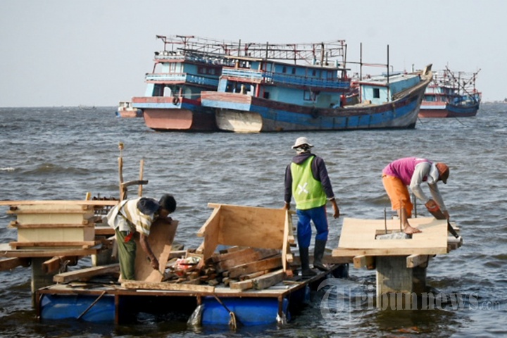 Pembangunan Dermaga Muara Angke, Foto 2 #1805385 - TribunNews.com