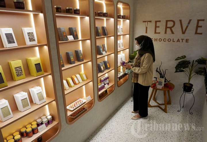 Pembuatan Cokelat Berbagai Varian di Terve Chocolate, Foto 3 #1992464 - TribunNews.com
