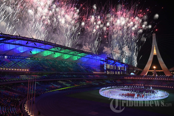 Pembukaan SEA Games ke-32 Kamboja, Foto 3 #1964973 - TribunNews.com