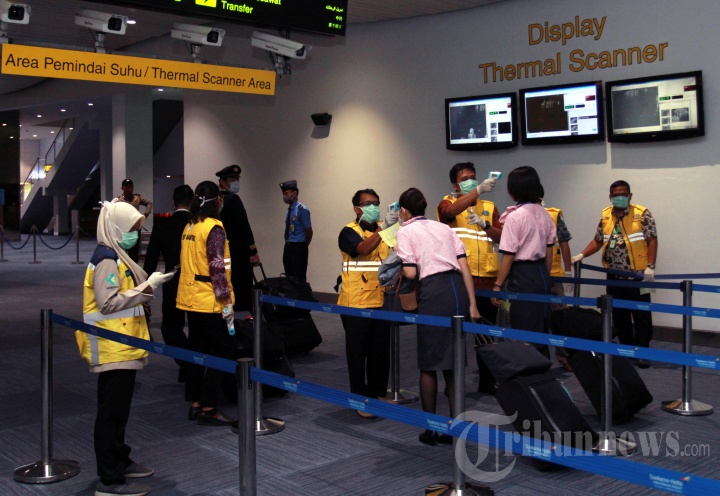 Pemeriksaan Kesehatan di Bandara Soetta Dilakukan Tiga Lapis, Foto 2 #1835878 - TribunNews.com