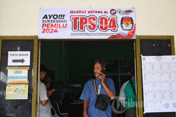 Pemungutan Suara Ulang di TPS 04 Pakis Kabupaten Malang, Foto 3 #1991198 - TribunNews.com