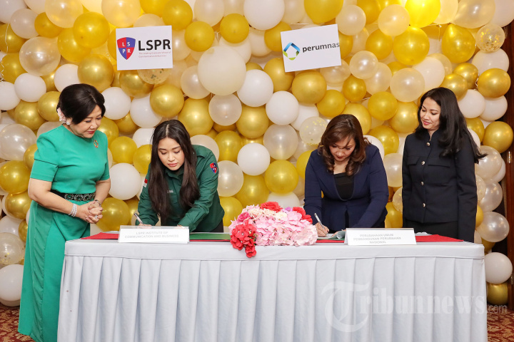 Penandatanganan Kerjasama LSPR dan Perumnas, Foto 1 #1988183 - TribunNews.com