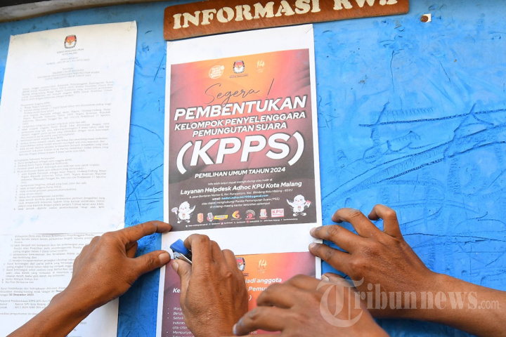 Pendaftaran KPPS Kota Malang, Foto 3 #1985795 - TribunNews.com