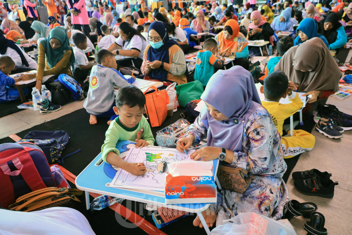 Pentas Olahraga dan Seni Anak Paud, Foto 2 #1965414 - TribunNews.com