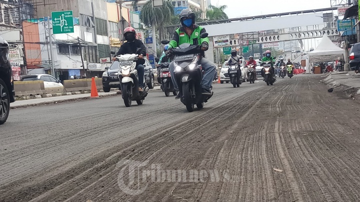 Perbaikan Jalan Hasyim Ashari Jakarta, Foto 1 #1843656 - TribunNews.com