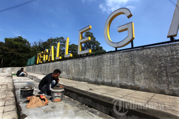 Perbaikan Taman Tegallega Bandung, Foto 4 #1864965 - TribunNews.com