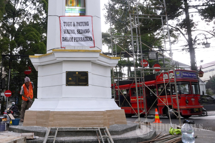 Perbaikan Tugu dan Patung Maung di Kota Bandung, Foto 3 #2001904 ...