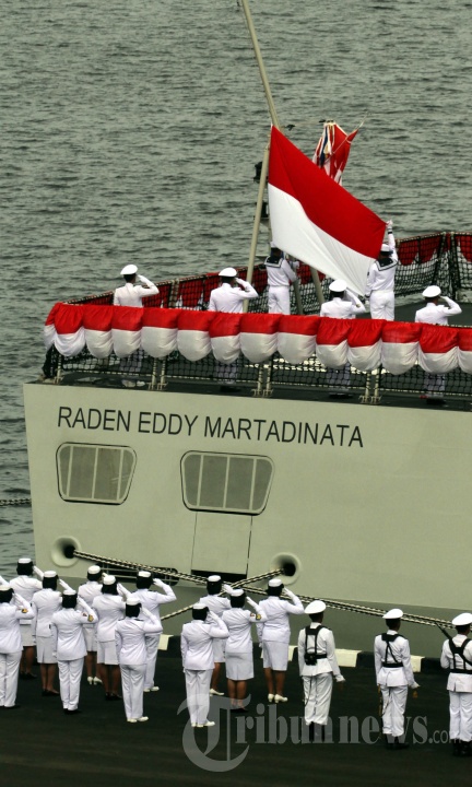 Peresmian KRI Raden Eddy Martadinata, Foto 6 #1696131 - TribunNews.com
