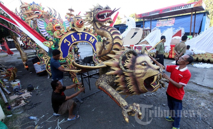 Persiapan Mobil Karnaval Kemerdekaan Pesona Parahyangan, Foto 6 ...
