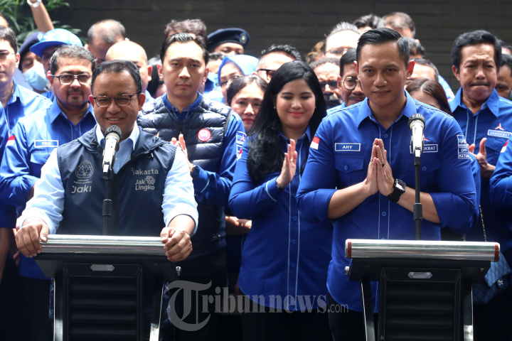 Pertemuan Anies Baswedan Dengan AHY, Foto 2 #1941025 - TribunNews.com