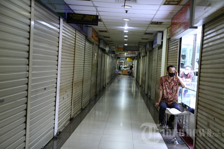 Pertokoan di Jakarta Imbas Covid-19, Foto 7 #1839987 - TribunNews.com
