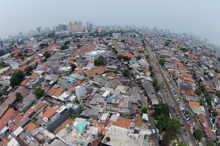 Perumahan Padat Penduduk Kawasan Senen, Foto 1 #1624019 - TribunNews.com