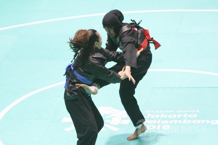 Pipiet Kamelia Kalahkan Pesilat Vietnam, Foto 1 #1767107 - TribunNews.com