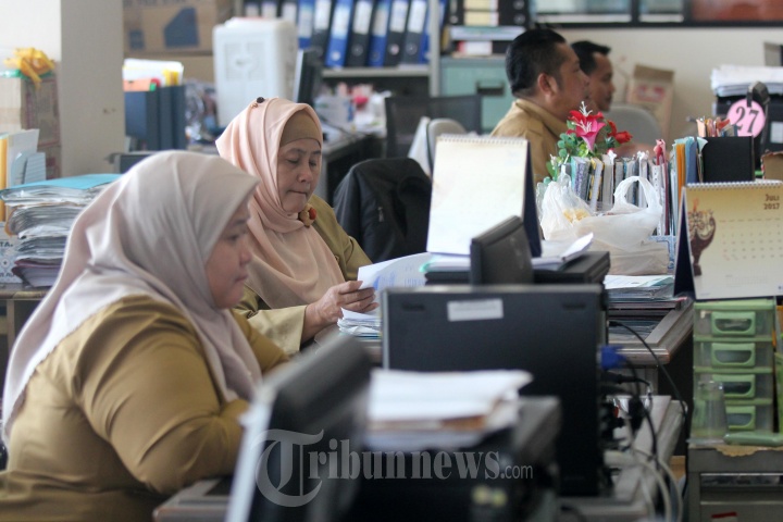 PNS Mulai Masuk Kerja Usai Libur Lebaran, Foto 4 #1707497 - TribunNews.com