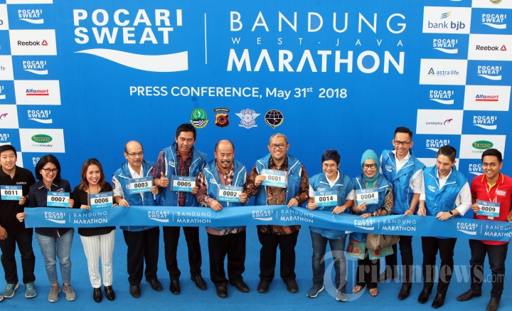 Pocari Sweat Bandung West Java Marathon 2018, Foto 2 #1753909 - TribunNews.com