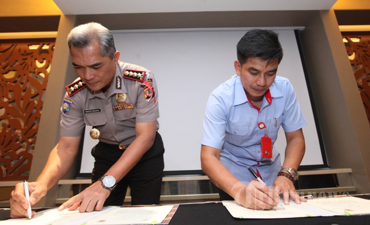 Polda Jabar Kerjasama dengan PDAM Tirtawening Kota Bandung, Foto 3 ...