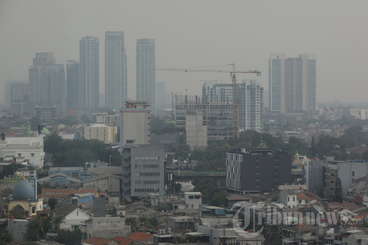 Polusi Udara di Jakarta Masih Tinggi, Foto 1 #1975094 - TribunNews.com