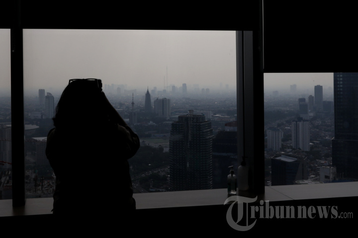Polusi Udara Jakarta Tertinggi di Dunia, Foto 4 #1969410 - TribunNews.com