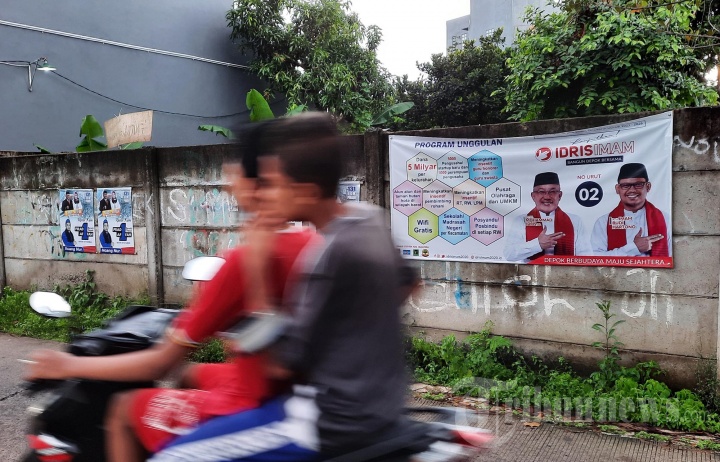 Poster Pilkada Depok 2021-2024, Foto 2 #1863522 - TribunNews.com