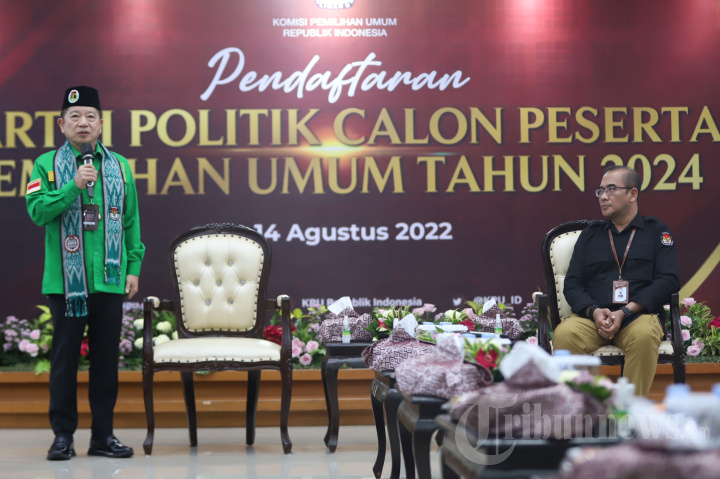 PPP Mendaftar Pemilu 2024, Foto 4 #1933829 - TribunNews.com