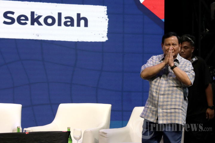 Prabowo dan Ganjar Hadiri Puncak BelajaRaya 2023, Foto 2 #1972888 - TribunNews.com